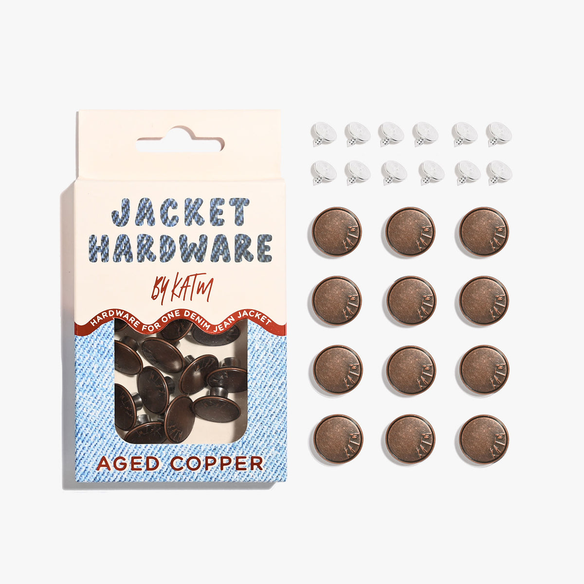 Jacket Hardware Kit | Aged Copper – KYLIE AND THE MACHINE